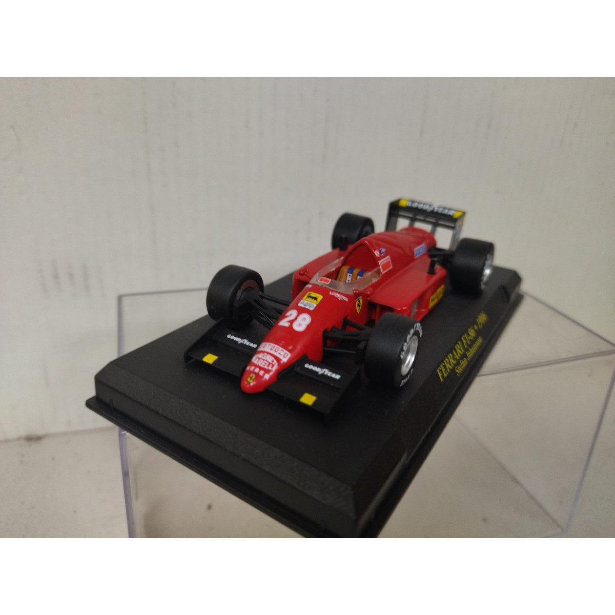 FERRARI F1-86 1986 STEFAN JOHANSSON FORMULA F1 1:43 ALTAYA IXO HARD BOX - BCN STOCK CARS