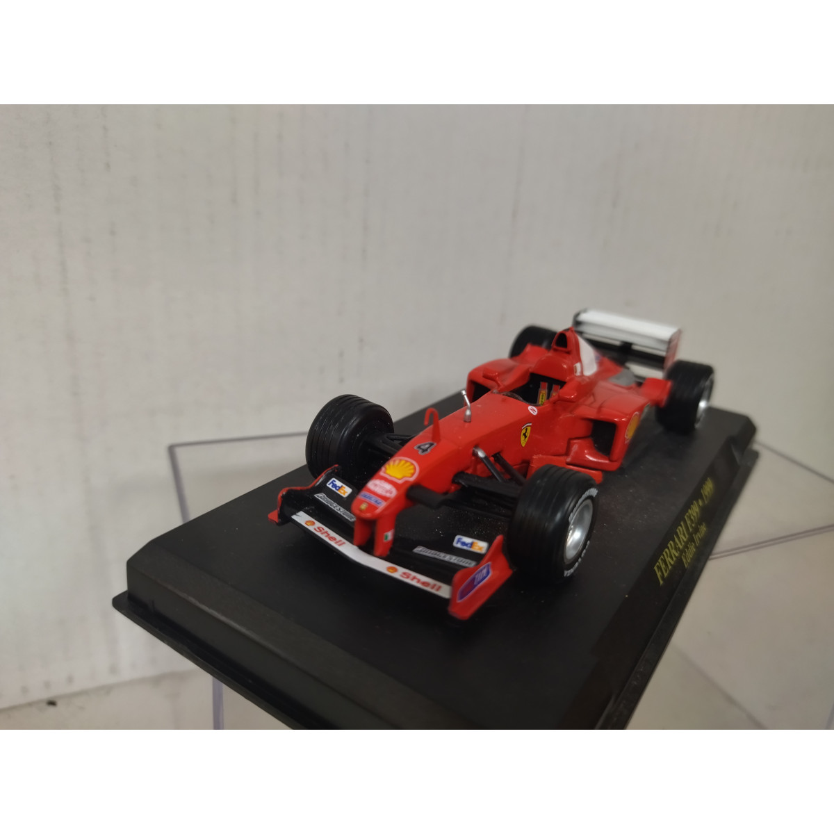 FERRARI F399 1999 E.IRVINE FORMULA F1 1:43 ALTAYA IXO HARD BOX DEFECT ...