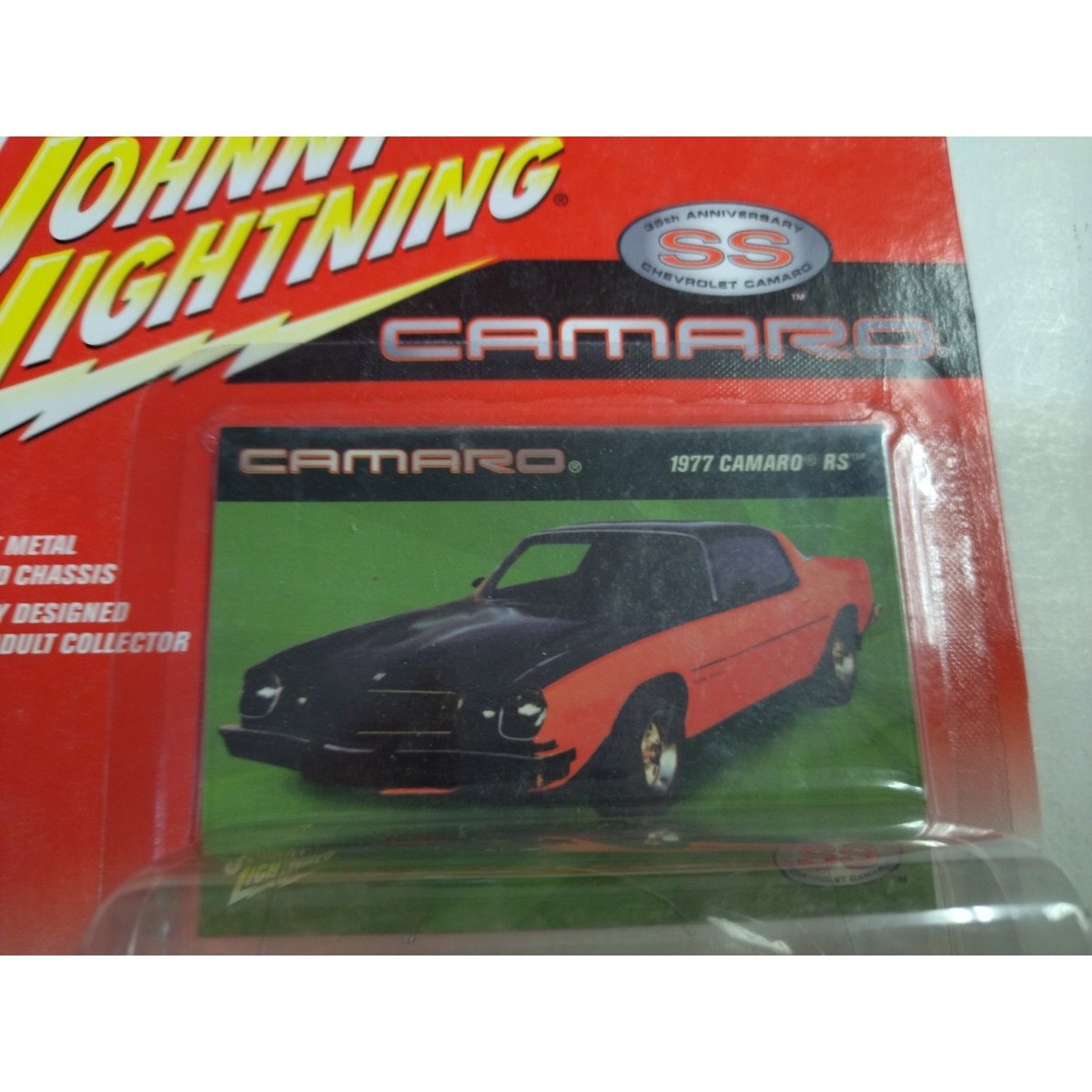 CHEVROLET CAMARO 1977 RS 55TH ANNIVERSARY 1:64 JOHNNY LIGHTNING - BCN ...
