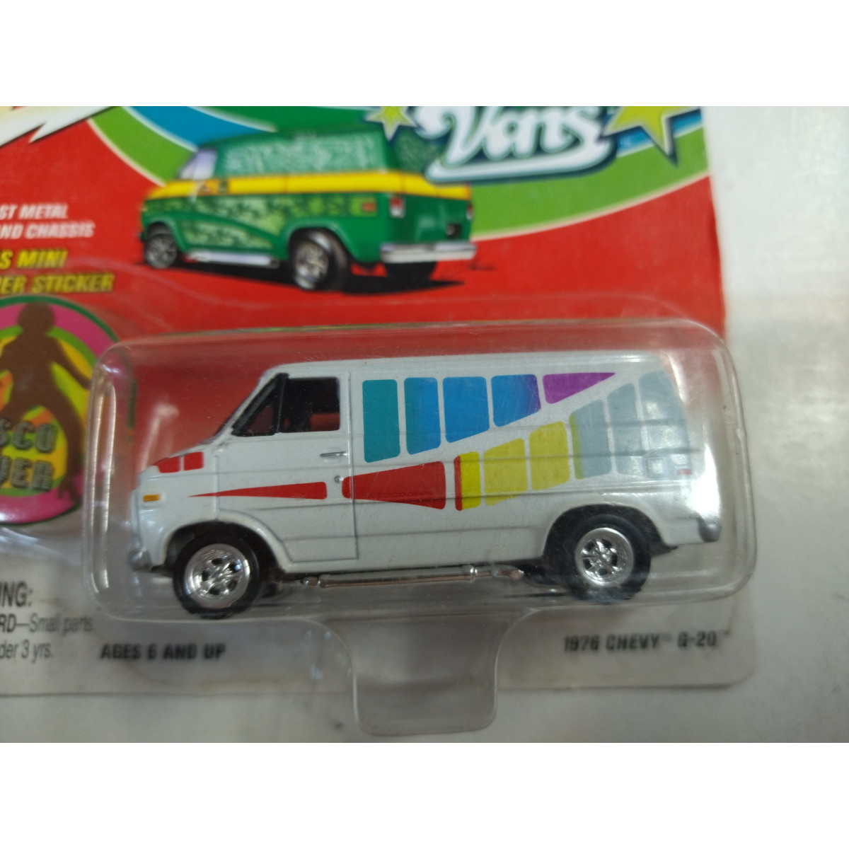 CHEVROLET G-20 1976 DISCO FEVER BOOGIE VANS 1:64 JOHNNY LIGHTNING - BCN ...