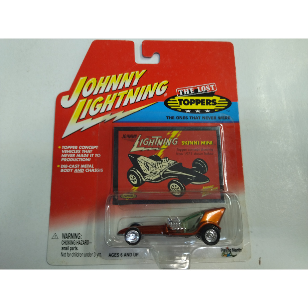 SKINNI MINI THE LOST TOPPERS 1:64 JOHNNY LIGHTNING - BCN STOCK CARS