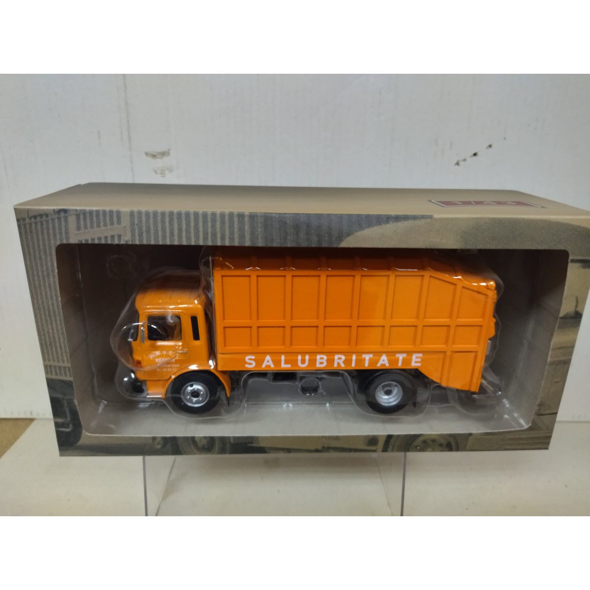 ROMAN 10.255 1975 SALUBRITATE/BASURAS CAMION/TRUCK 1:43 ALTAYA IXO ...