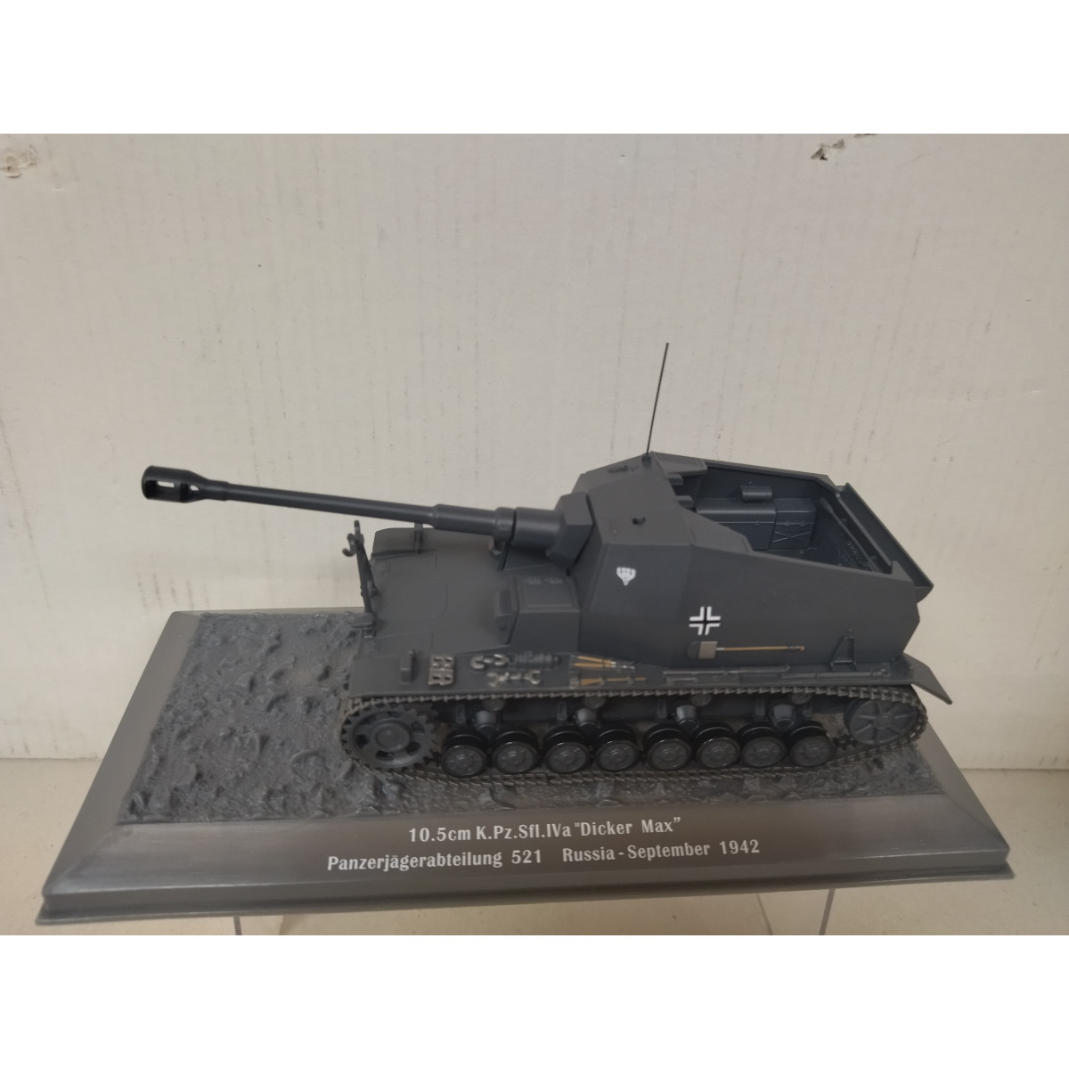 DICKER MAX 10,5CM PZ 1942 GERMANY TANKS WW 2 1:43 ALTAYA IXO - BCN ...