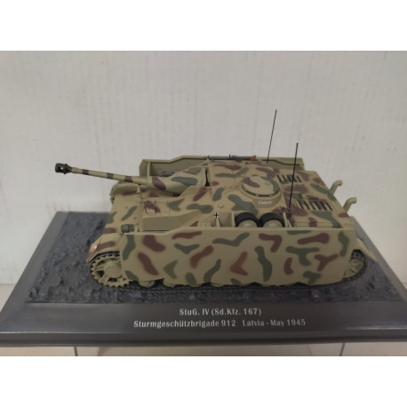 Sd.Kfz.167 STUG IV 1945 GERMANY TANKS WW 2 1:43 ALTAYA IXO - BCN STOCK CARS