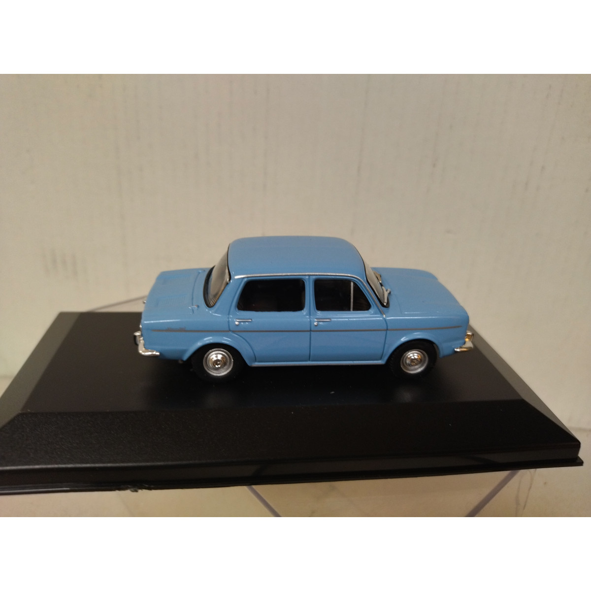 SIMCA 1000 BLUE 1:43 DeAGOSTINI IXO CAJA NO ORIGINAL - BCN STOCK CARS
