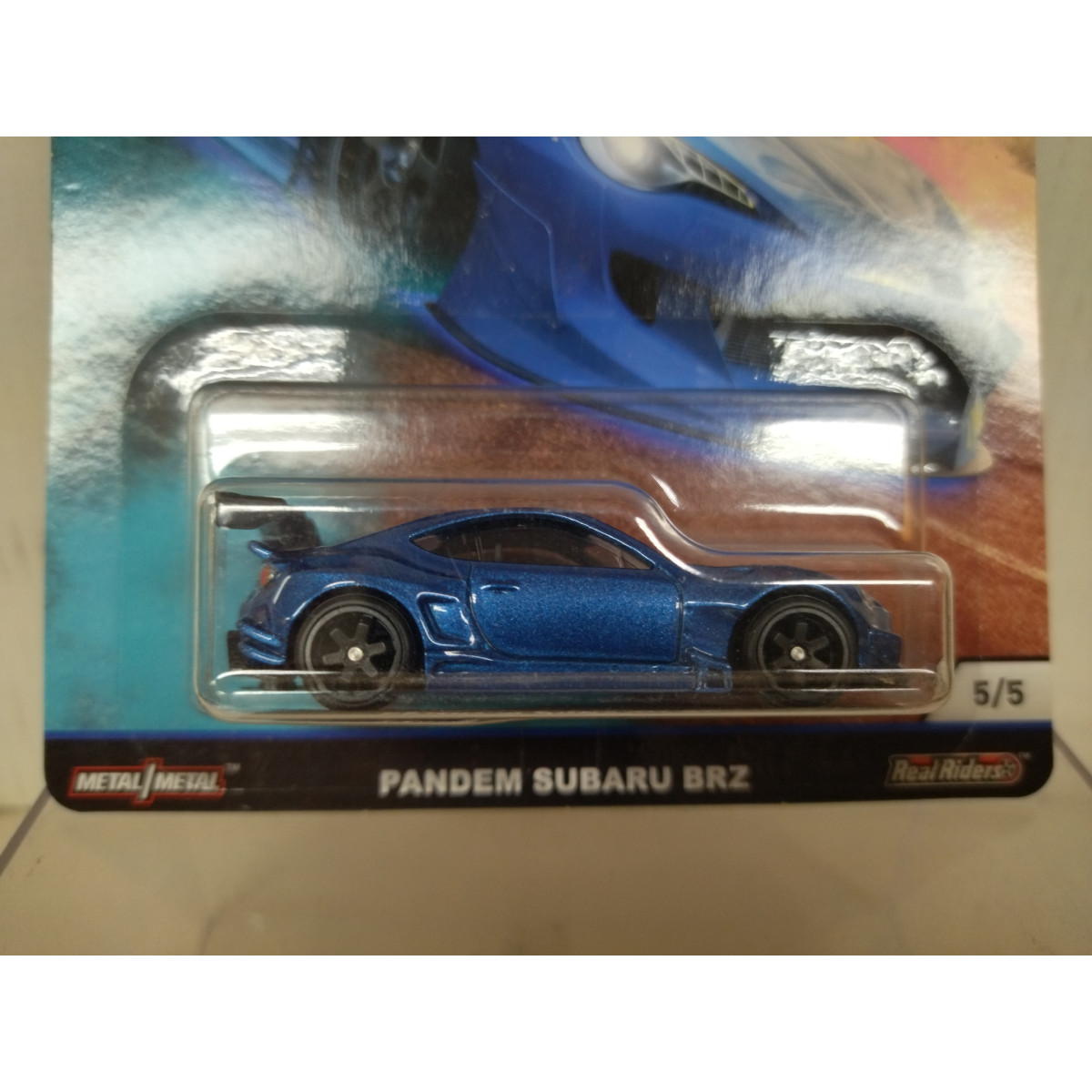 PANDEM SUBARU BRZ BLUE 5/5 STREET TUNERS 1:64 HOT WHEELS PREMIUM - BCN ...