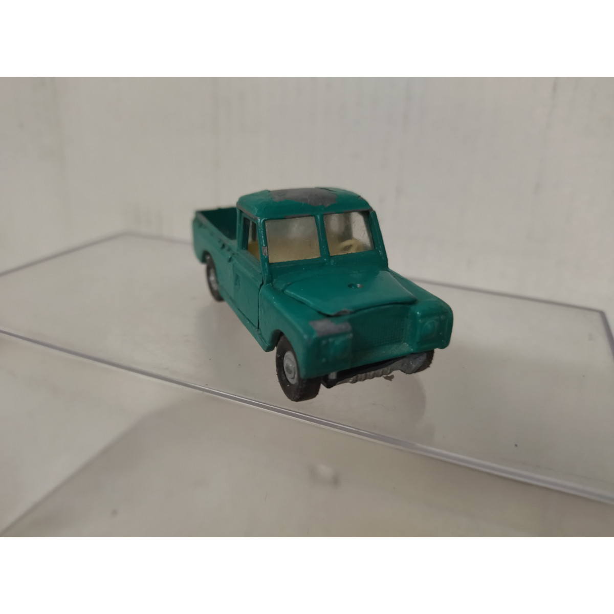 LAND ROVER PICKUP GREEN/VERDE apx 1:64 GUISVAL NO BOX - BCN STOCK CARS