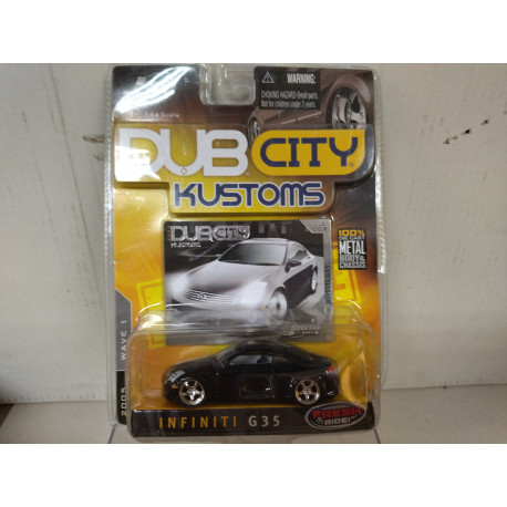 INFINITI G35 009 DUB CITY KUSTOMS 1:64 JADA - BCN STOCK CARS