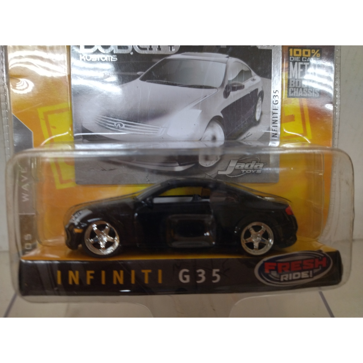 INFINITI G35 009 DUB CITY KUSTOMS 1:64 JADA - BCN STOCK CARS