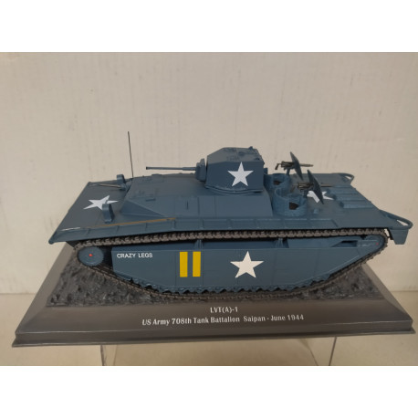 LVT(A)-1 1944 708th TANK BAT SAIPAN US ARMY WW 2 1:43 ALTAYA IXO - BCN STOCK CARS