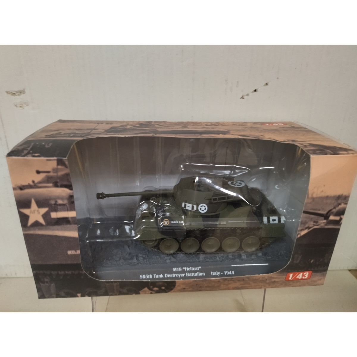 M18 HELLCAT 1944 805th TANK DESTROTER BAT US ARMY TANKS WW 2 1:43 ...