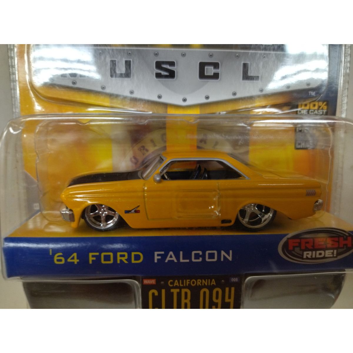 FORD FALCON 1964 ORANGE 094 BIG TIME MUSCLE 1:64 JADA TOYS - BCN STOCK CARS