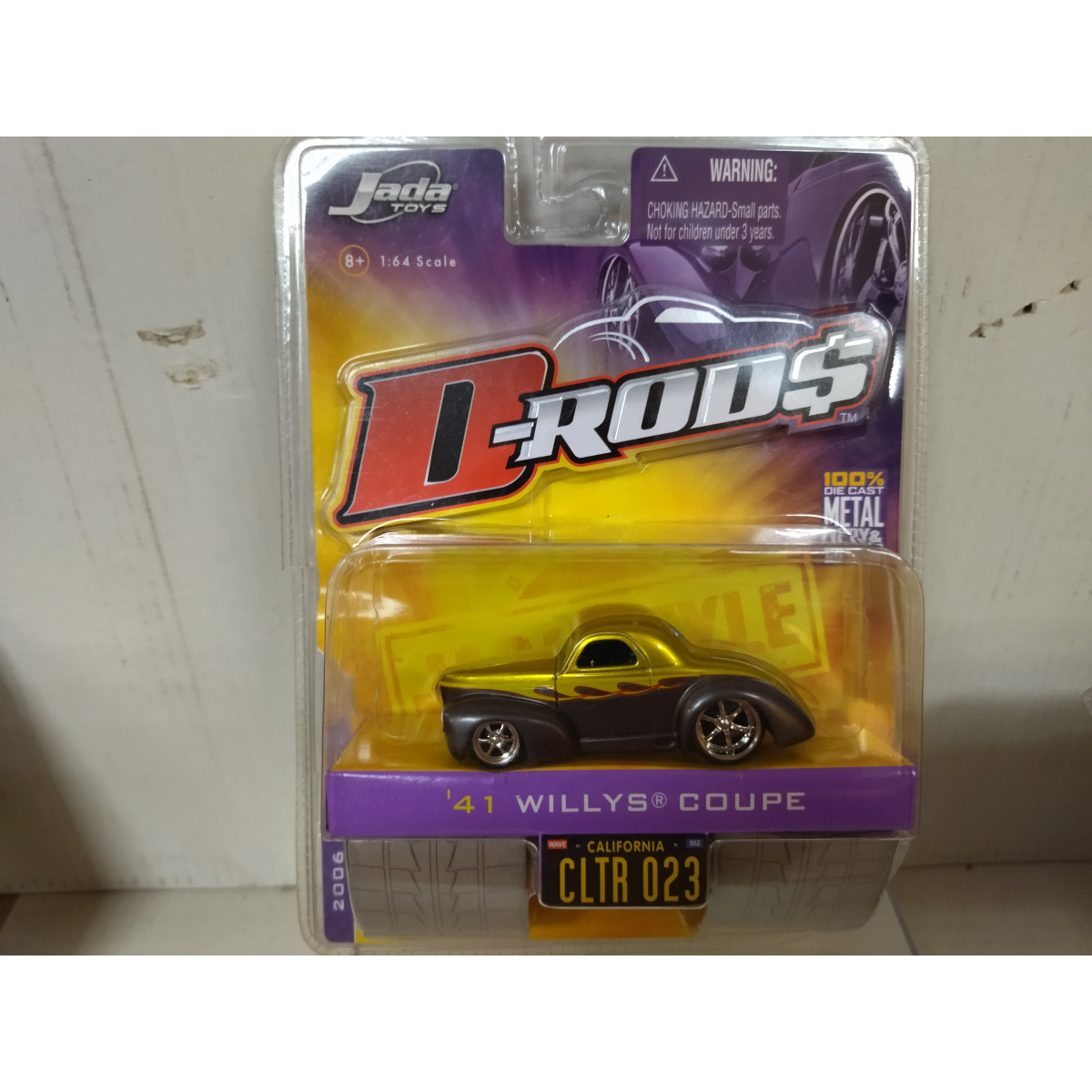 WILLYS COUPE 1941 023 D-RODS 1:64 JADA - BCN STOCK CARS