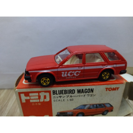 NISSAN BLUEBIRD WAGON 1:60/apx 1:64 TOMICA 34 VINTAGE - BCN STOCK CARS