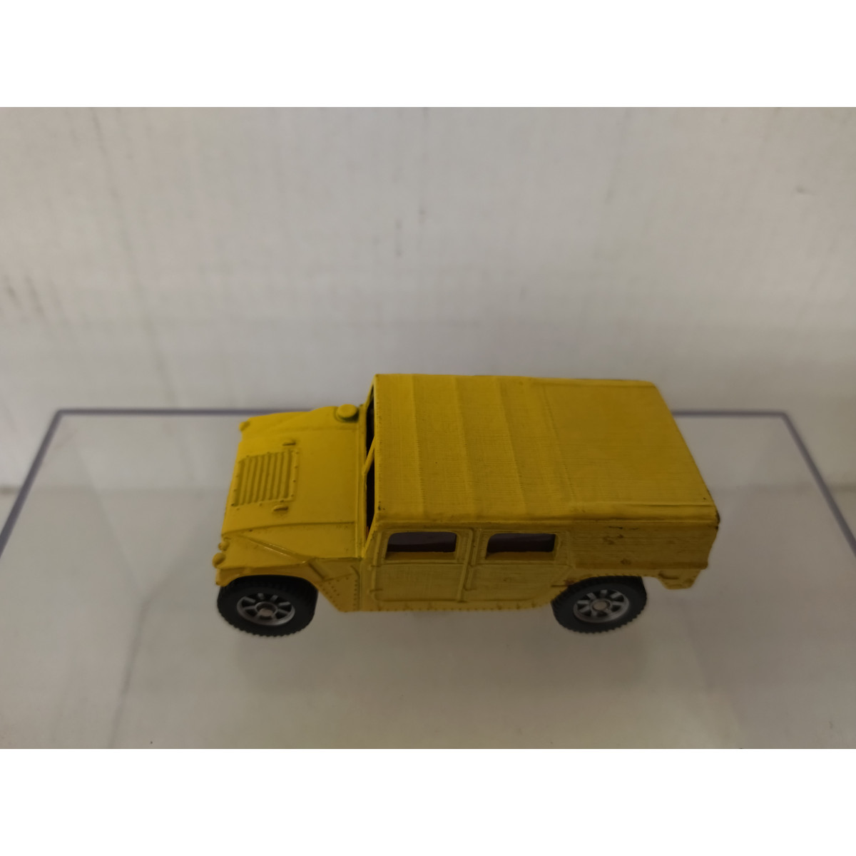 HUMMER HUMVEE YELLOW apx 1:64 MAISTO NO BOX - BCN STOCK CARS