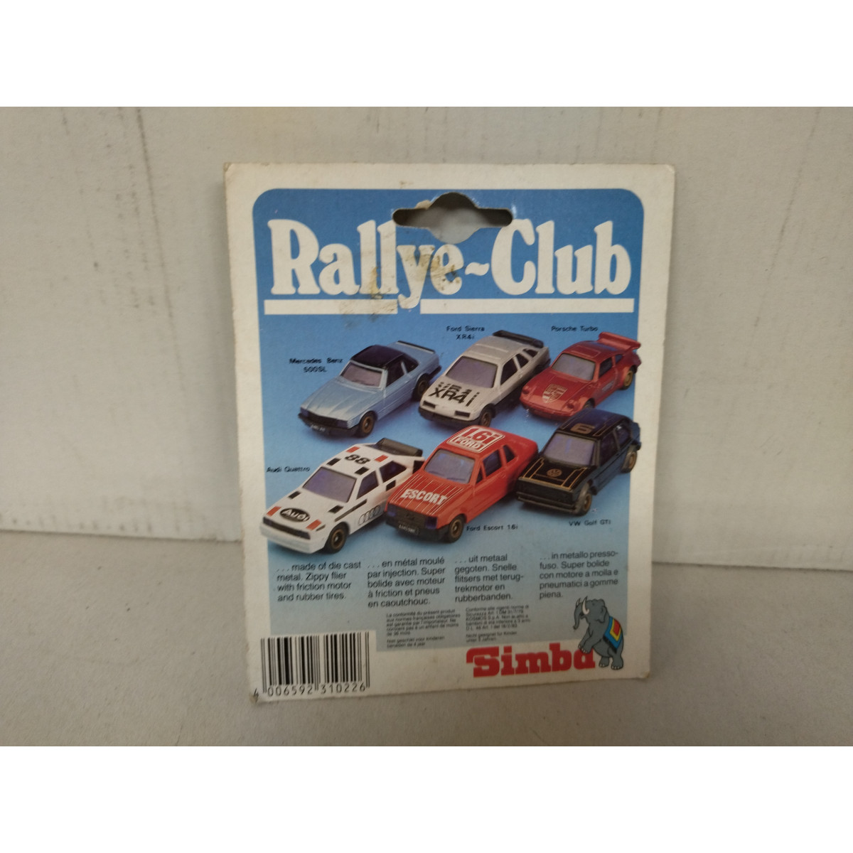 VOLKSWAGEN GOLF 1 BLACK apx 1:64 SIMBA - BCN STOCK CARS