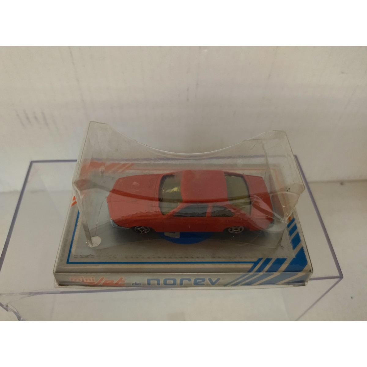 BMW E24 633 CSi RED apx 1:64 NOREV MINI JET 416 BOX - BCN STOCK CARS