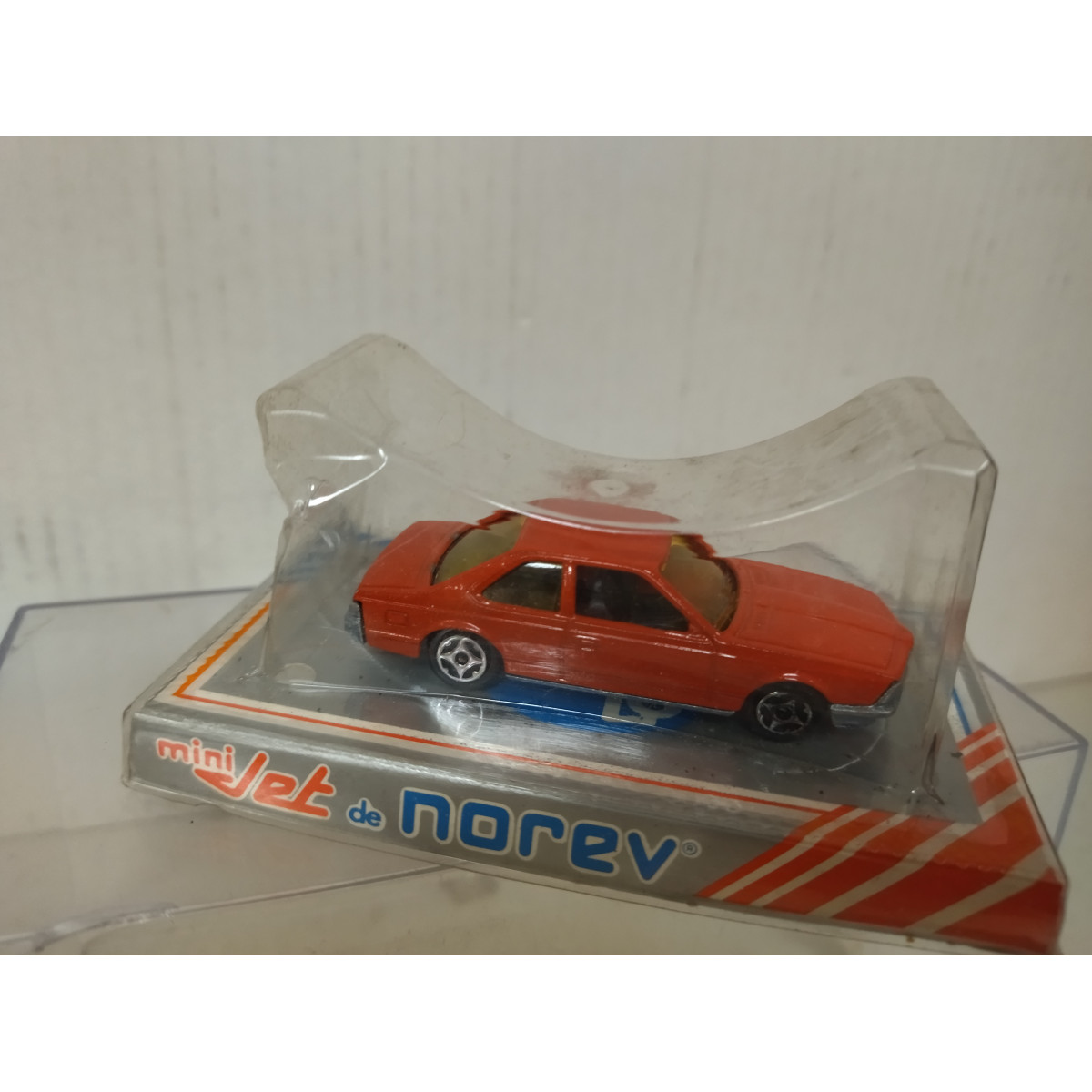BMW E24 633 CSi RED apx 1:64 NOREV MINI JET 416 BOX - BCN STOCK CARS