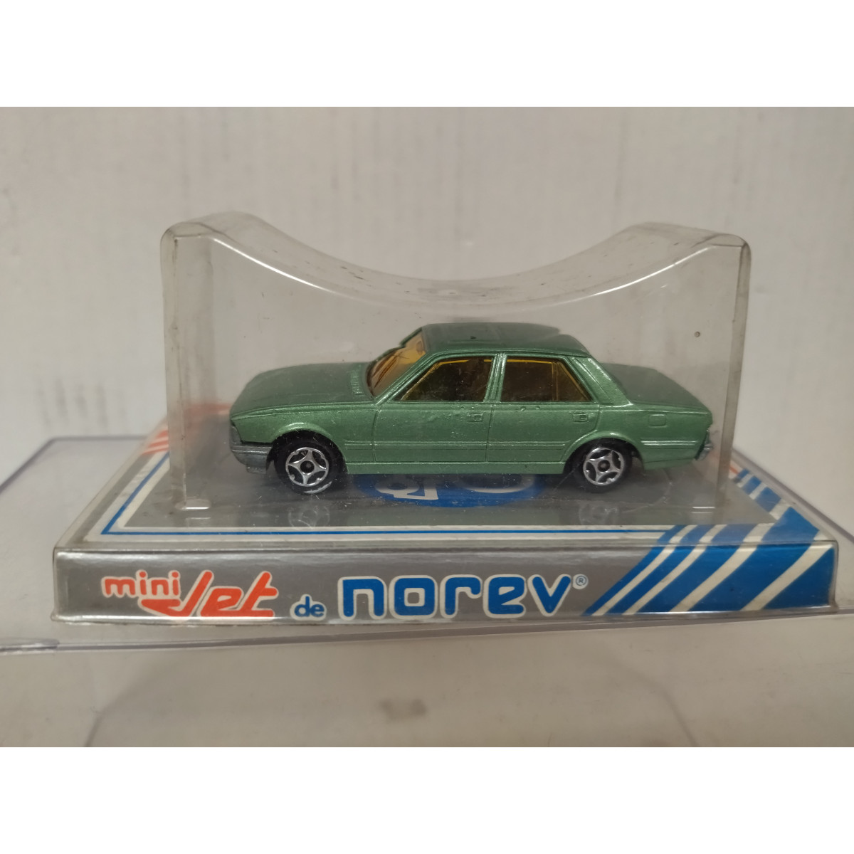 PEUGEOT 505 GREEN apx 1:64 NOREV MINI JET 431 BOX - BCN STOCK CARS