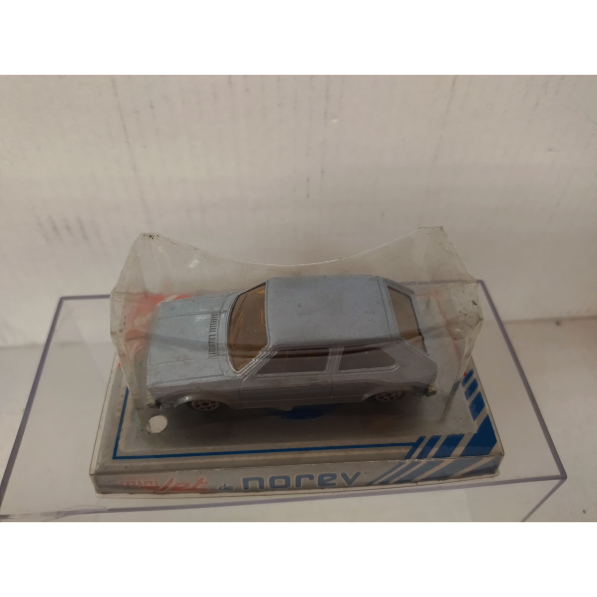 VOLKSWAGEN GOLF MK1 SILVER apx 1:64 NOREV MINI JET 429 BOX - BCN STOCK CARS