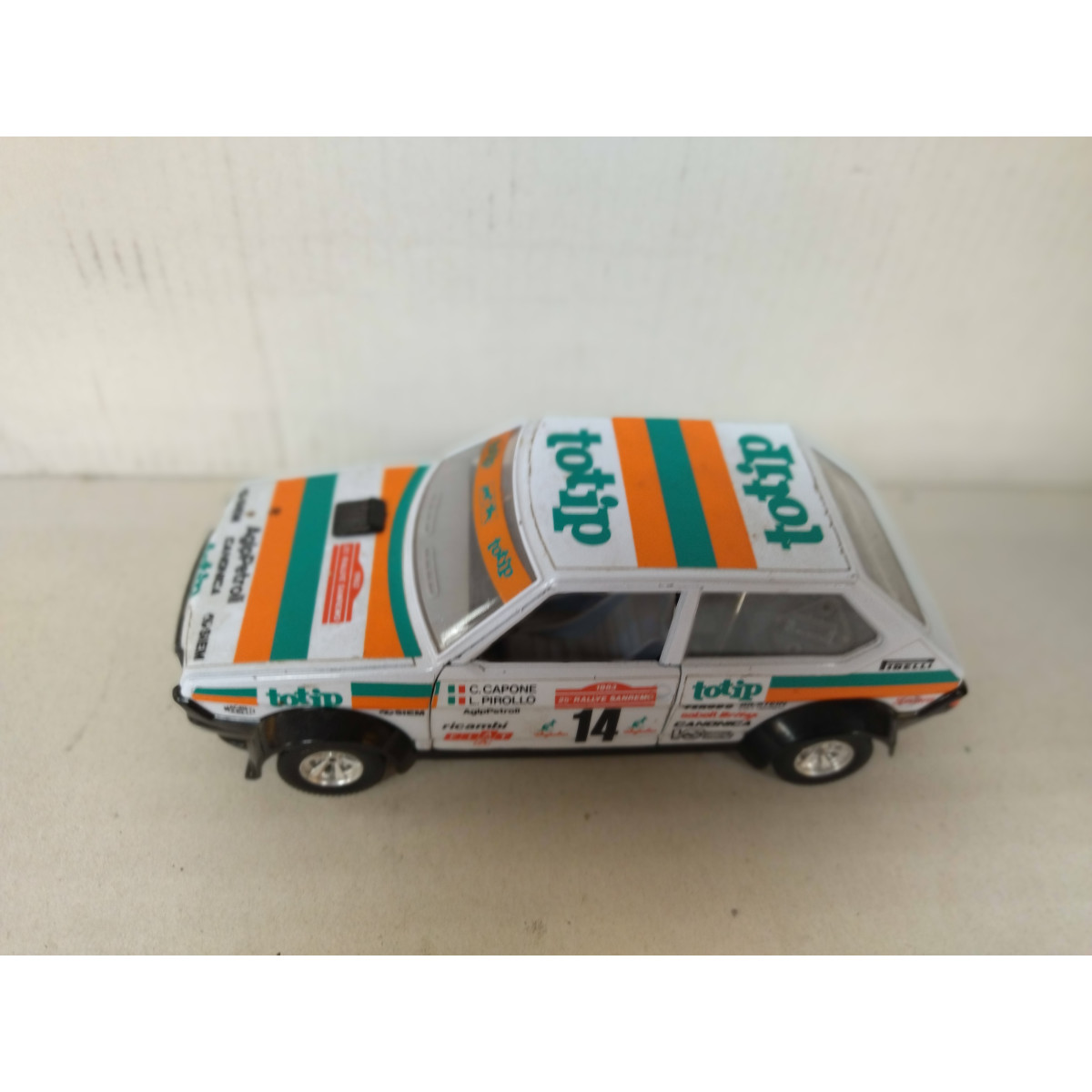 FIAT RITMO ABARTH 1982 RALLY SANREMO 1:24 BBURAGO NO BOX - BCN STOCK CARS