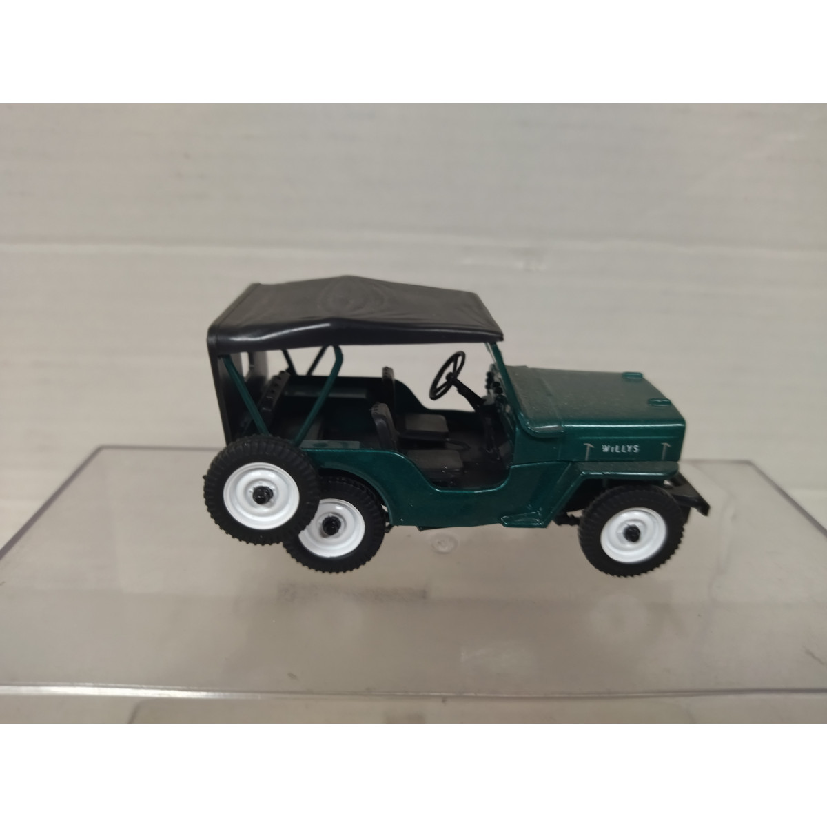 JEEP WILLYS CJ-3B GREEN 1:43 LUPPA IXO NO BOX - BCN STOCK CARS