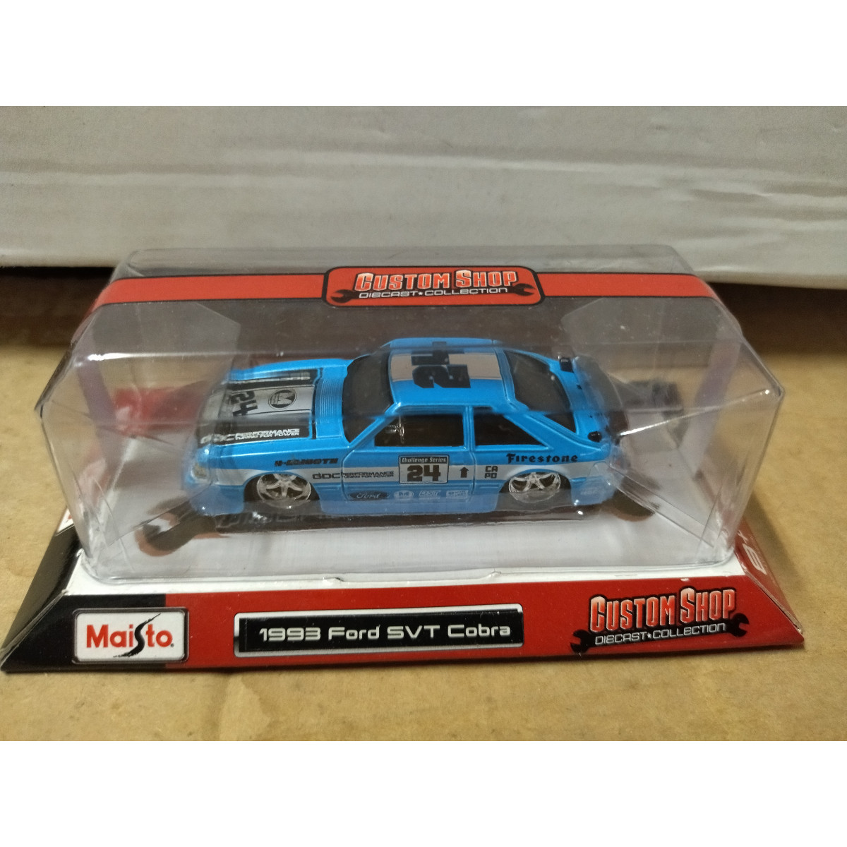 FORD SVT COBRA 1993 CUSTOM SHOP 1:64 MAISTO - BCN STOCK CARS