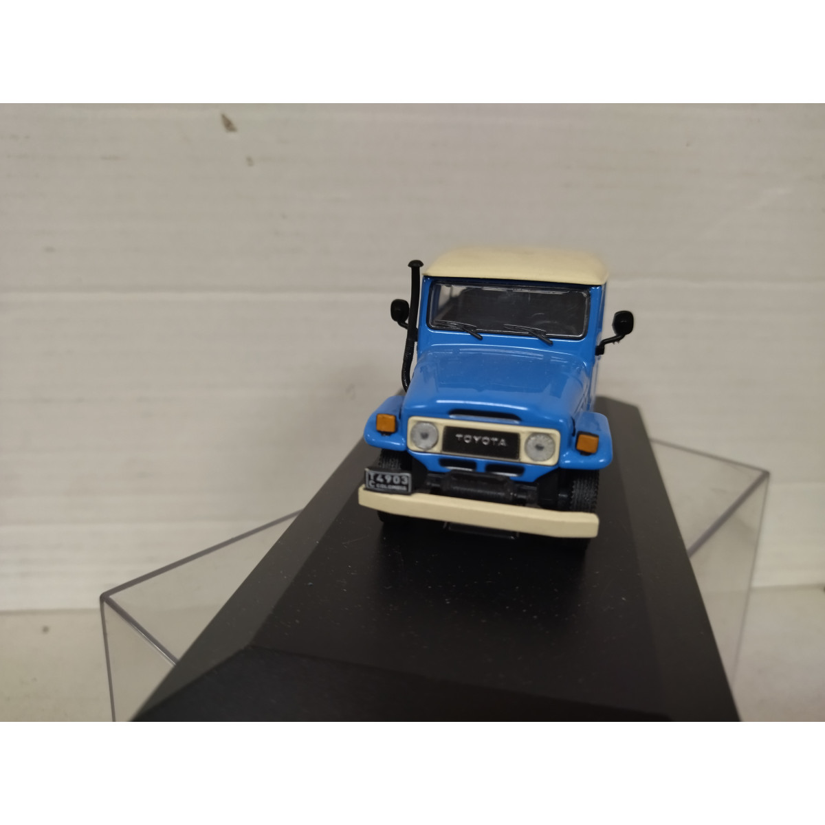 TOYOTA LAND CRUISER FJ-40 1975 COLOMBIA 1:43 LUPPA IXO CAJA NO ORIGINAL ...