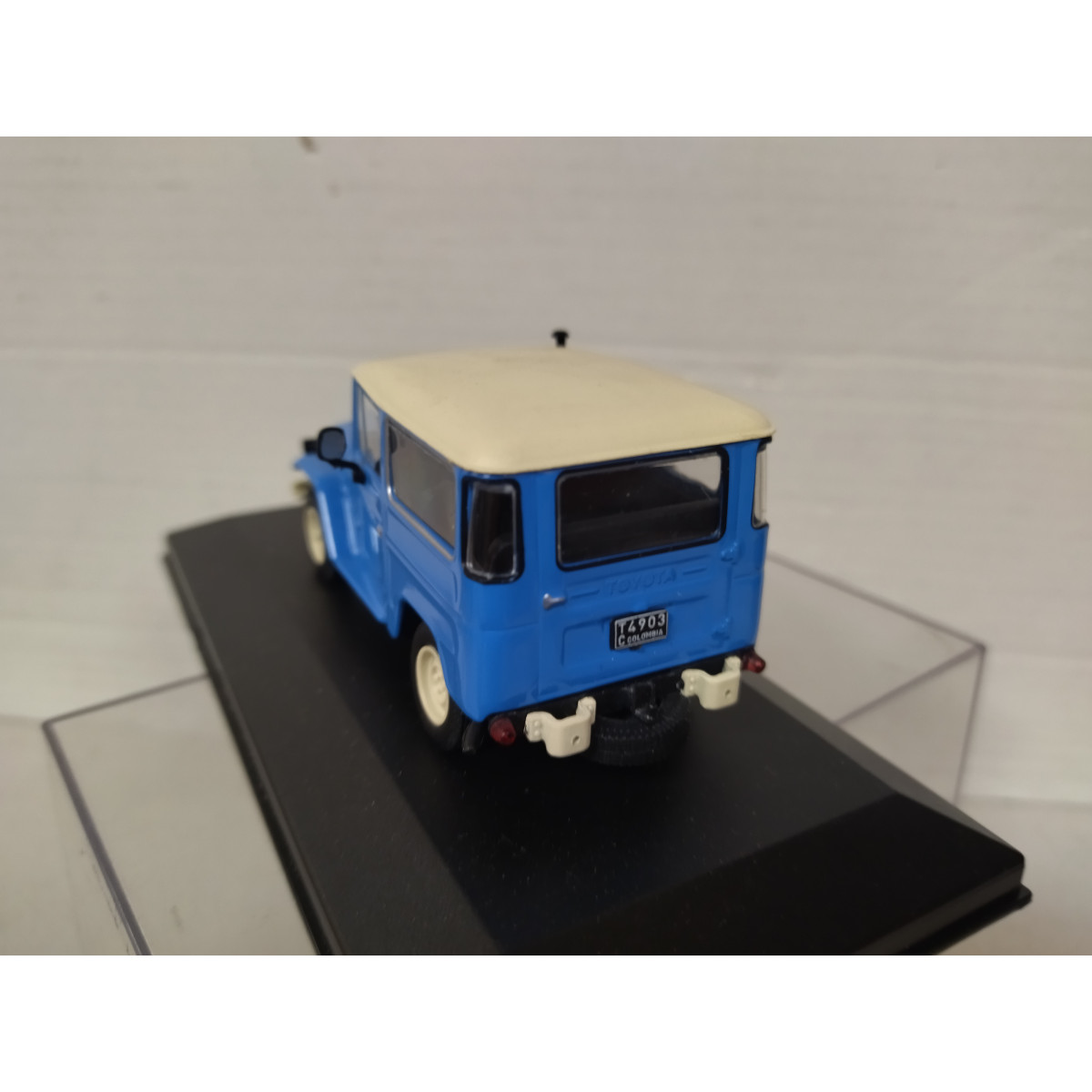 TOYOTA LAND CRUISER FJ-40 1975 COLOMBIA 1:43 LUPPA IXO CAJA NO ORIGINAL ...