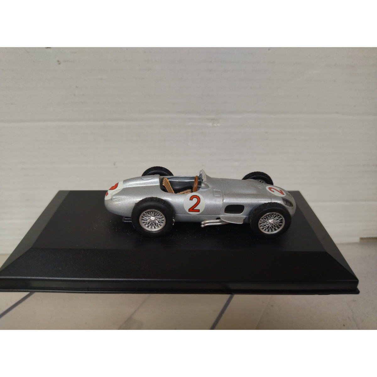 MERCEDES W196 1955 WIN J.M.FANGIO FORMULA F1 1:43 ALTAYA IXO CAJA NO ...