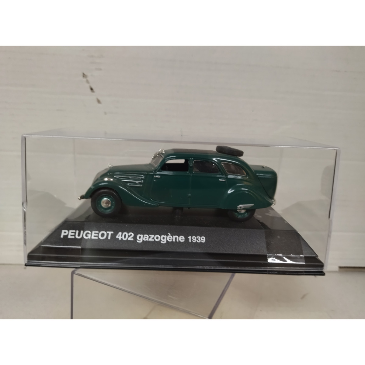 PEUGEOT 402 1939 GAZOGENE LES PEUGEOT 1:43 NOREV HACHETTE CAJA NO ...