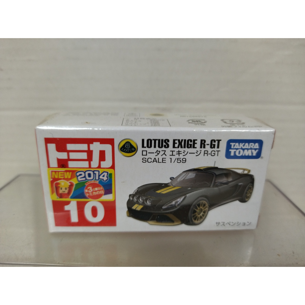 LOTUS EXIGE R-GT 1:59/apx 1:64 TOMICA 10 - BCN STOCK CARS