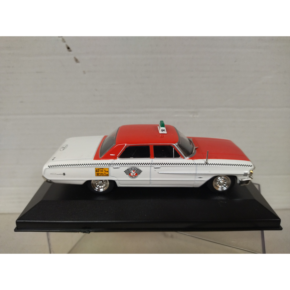 FORD GALAXIE 1964 TAXI QUEBEC CANADA 1:43 ALTAYA IXO CAJA NO ORIGINAL ...