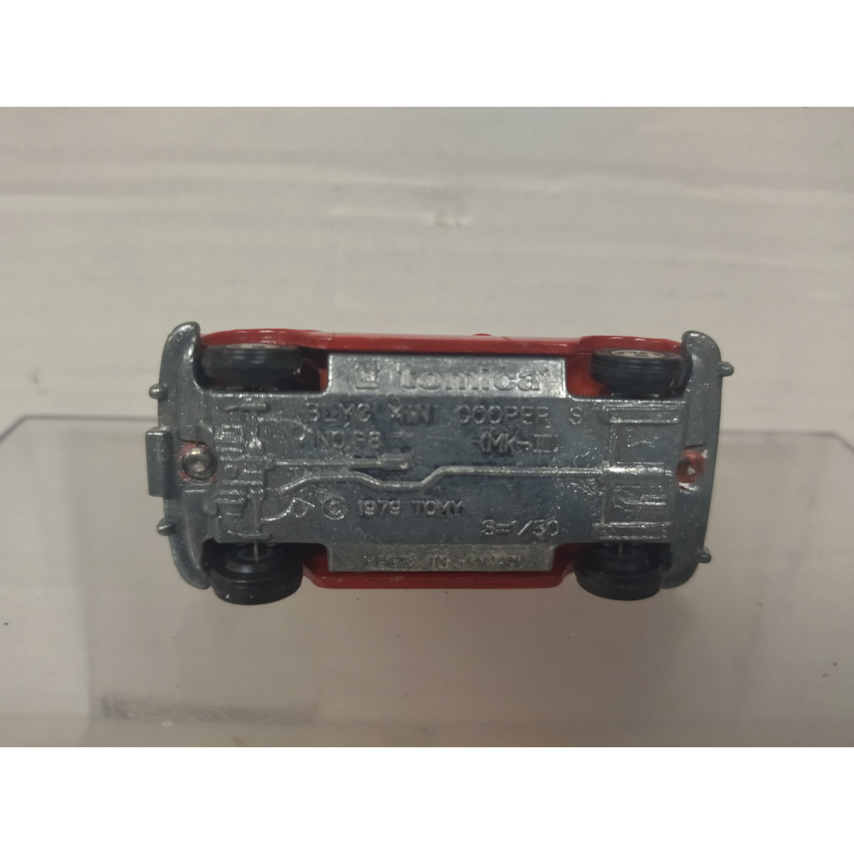 MINI COOPER S MK.III RED/WHITE 1:50/apx 1:64 TOMICA 88 NO BOX - BCN ...