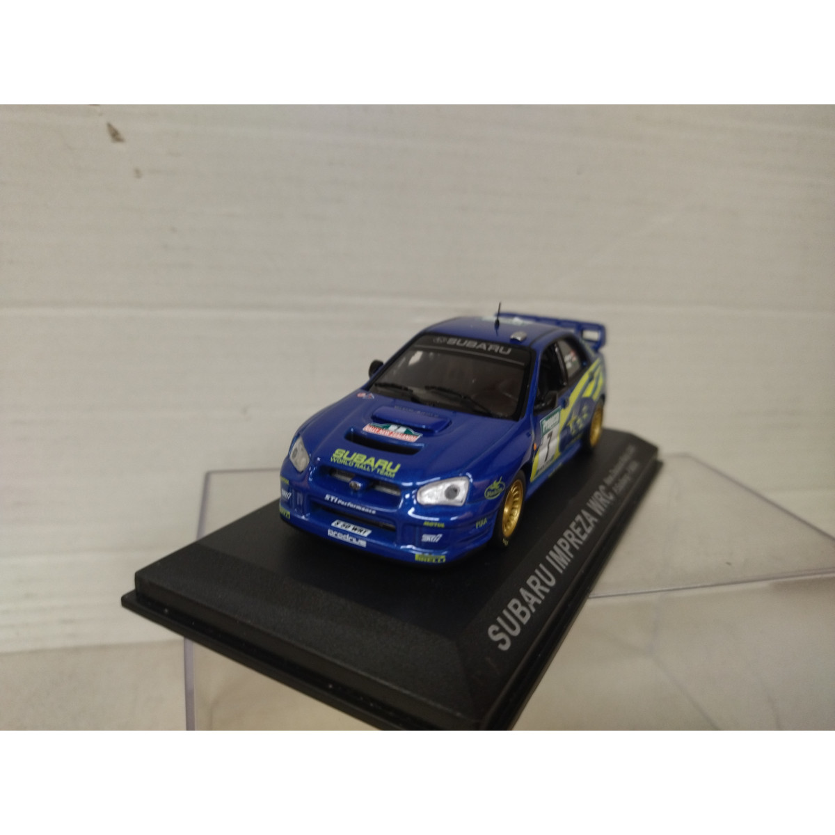 SUBARU IMPREZA WRC 2003 RALLY NEW ZEALAND SOLBERG 1:43 ALTAYA IXO HARD ...