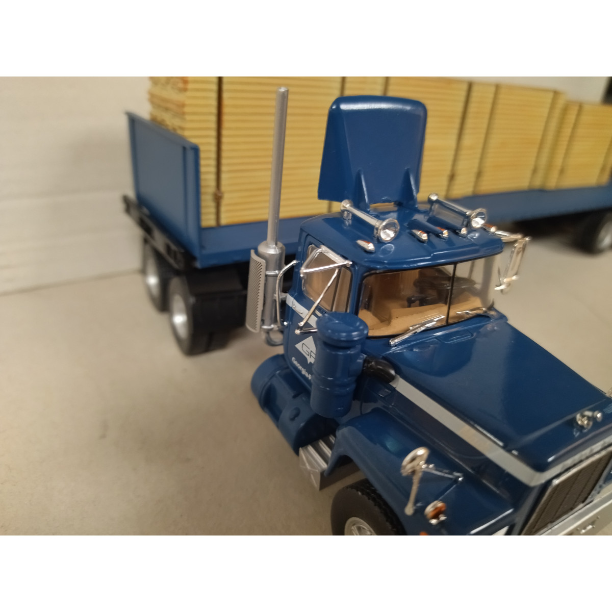 MACK SERIE R 1966 GEORGIA PACIFIC AMERICAN TRUCK 1:43 ALTAYA IXO DEFECT ...