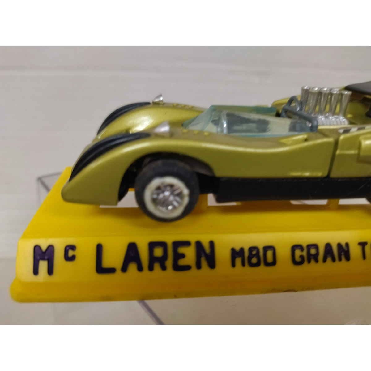MCLAREN M80 GRAN TOROS GREEN/YELLOW 1:43 JOAL 122 VINTAGE ORIGINAL/V ...
