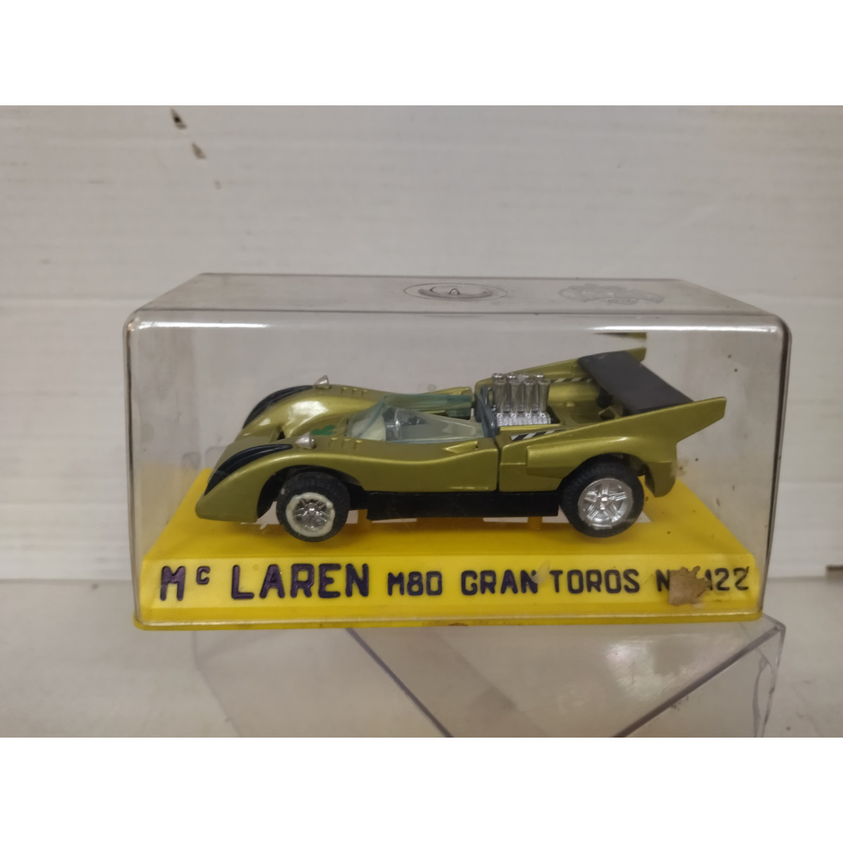 MCLAREN M80 GRAN TOROS GREEN/YELLOW 1:43 JOAL 122 VINTAGE ORIGINAL/V ...