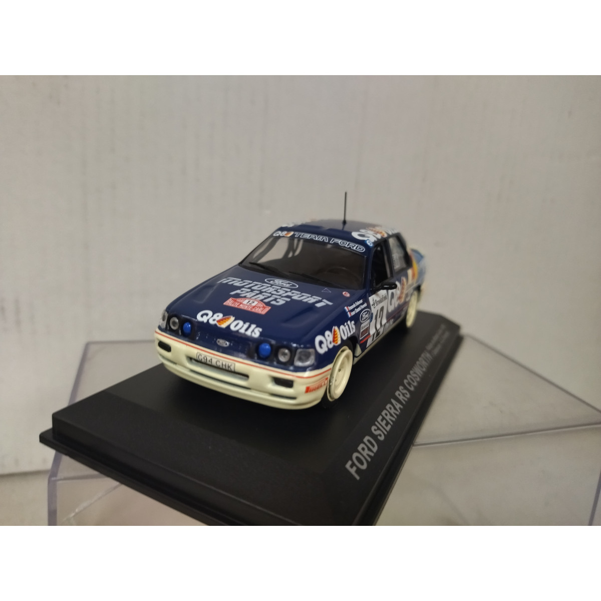 FORD SIERRA RS COSWORTH 1991 RALLY MONTE CARLO DELECOUR 1:43 IXO ALTAYA ...