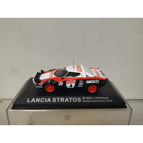 LANCIA STRATOS HF 1978 RALLY SAN REMO M.ALEN 1:43 ALTAYA IXO - BCN ...