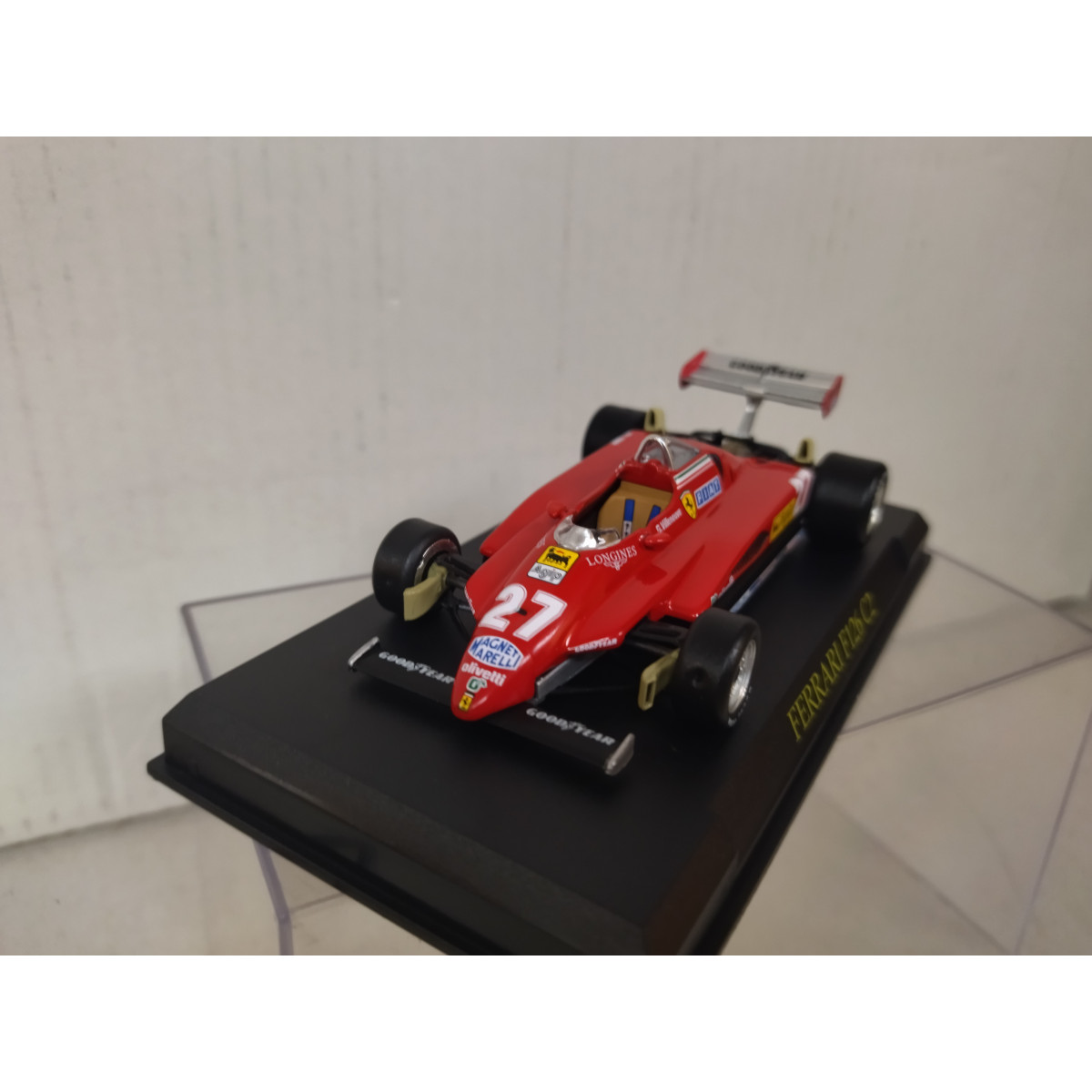FERRARI 126 C2 FORMULA F1 J.VILLENEUVE 1:43 SALVAT IXO HARD BOX - BCN ...