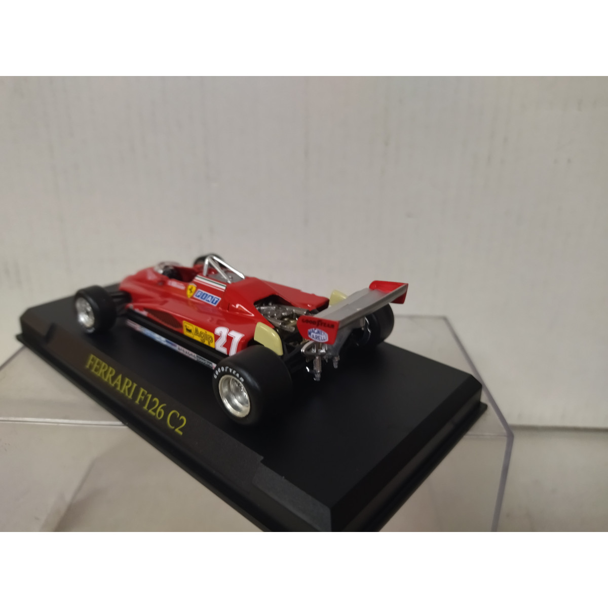 FERRARI 126 C2 FORMULA F1 J.VILLENEUVE 1:43 SALVAT IXO HARD BOX - BCN ...