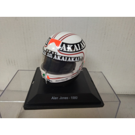 CASCO/HELMET 1980 ALAN JONES FORMULA F1 1:5 SPARK ALTAYA DEFECT/NO URNA ...