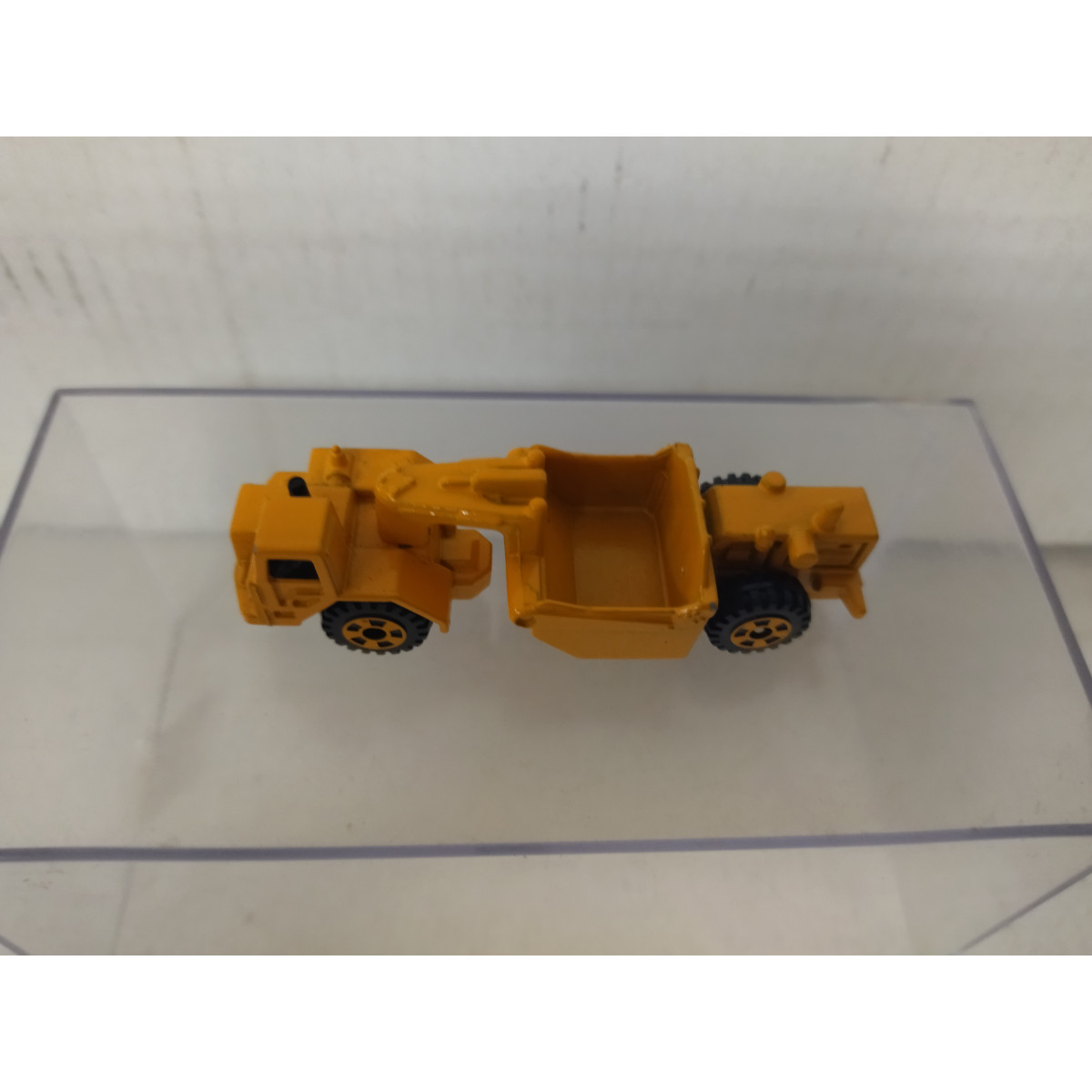 KOMATSU MOTOR SCRAPPER 1:165/apx 1:64 TOMICA 32 VINTAGE BOX BROKEN ...