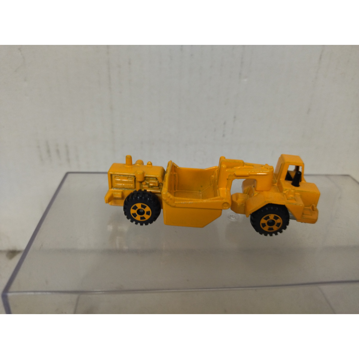 KOMATSU MOTOR SCRAPPER 1:165/apx 1:64 TOMICA 32 VINTAGE BOX BROKEN ...