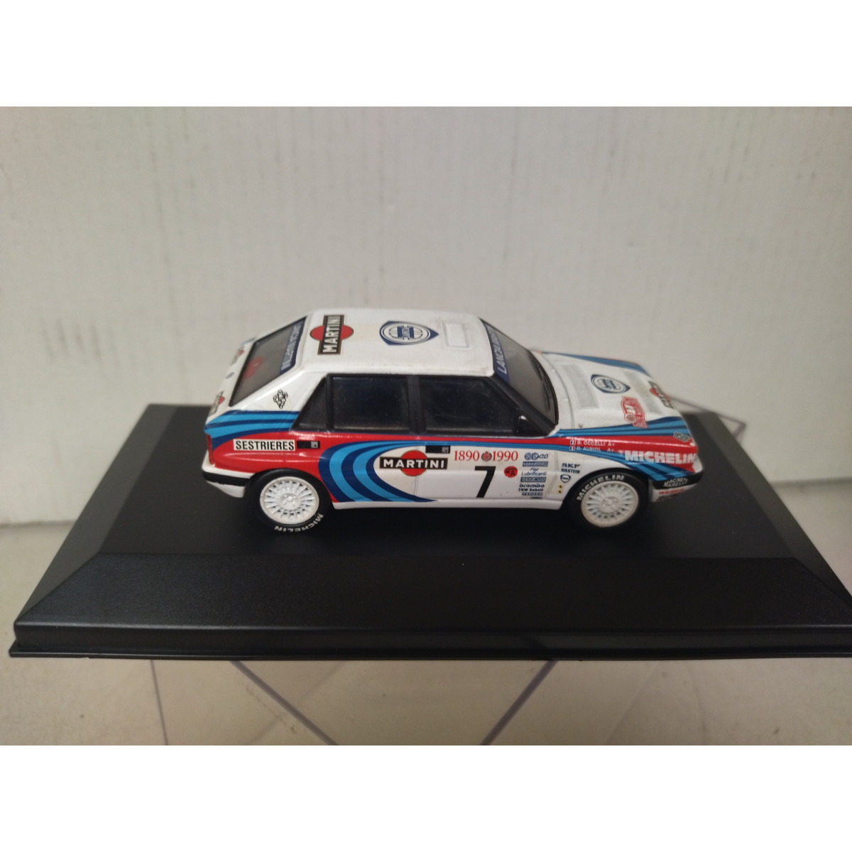LANCIA DELTA INTEGRALE 1990 RALLY MONTE CARLO BIASION 1:43 ALTAYA CAJA ...