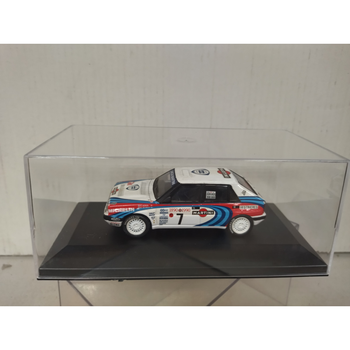 LANCIA DELTA INTEGRALE 1990 RALLY MONTE CARLO BIASION 1:43 ALTAYA CAJA ...