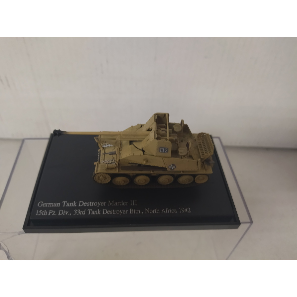 Sd.kfz.139 MARDER III 1942 15th Pz.Div. GERMANY WW 2 1:72 HM HOBBY ...