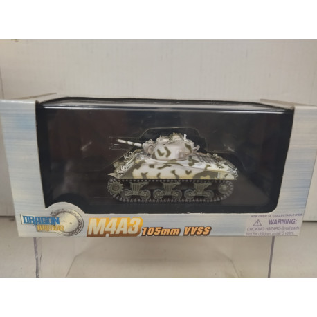 M4 A3 VSS SHERMAN 105mm 1944 8th TANK BAT WW 2 1:43 DRAGON ARMOR 60283 ...