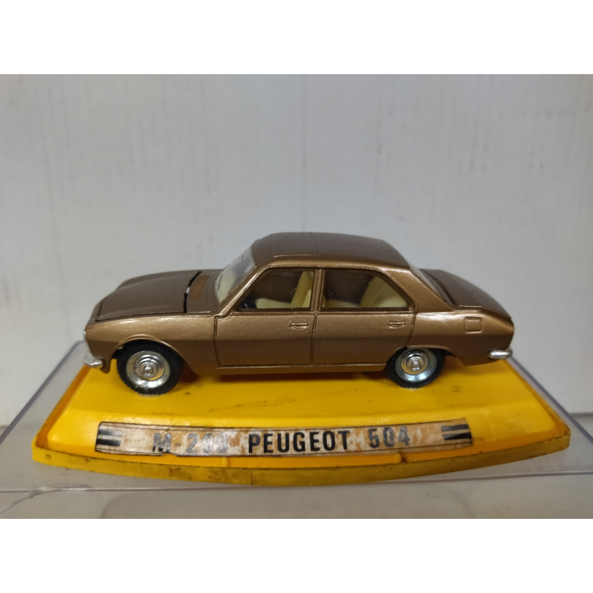 PEUGEOT 504 MARRON 1:43 PILEN M-299 VINTAGE ORIGINAL/V FOTOS - BCN STOCK CARS